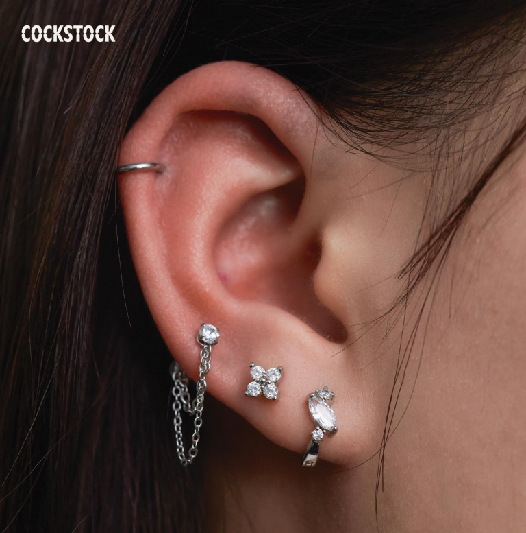 Lỗ xỏ Lobe & Helix - Combo quốc dân cho người mới bắt đầu - COCKSTOCK