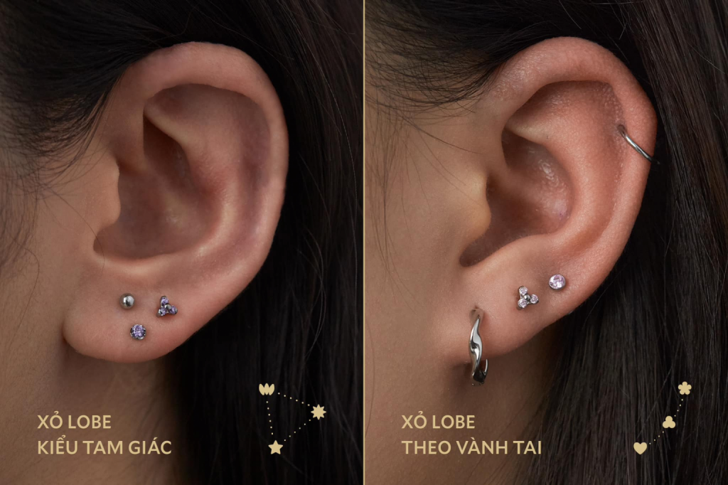 5+ VỊ TRÍ XỎ KHUYÊN TAI PHỔ BIẾN CHO NGƯỜI MỚI BẮT ĐẦU - COCKSTOCK